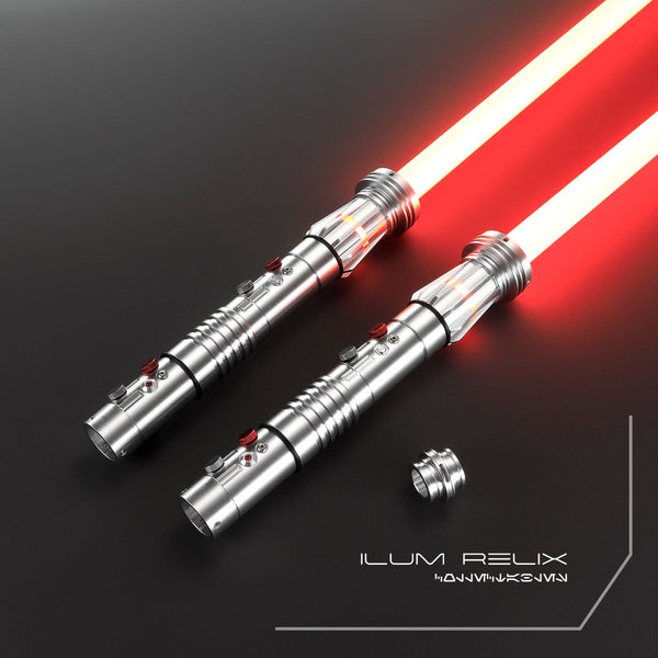 Ilum Relix Collector’s Archive - Neopixel Saber 021 (Darth Maul Inspir – New World