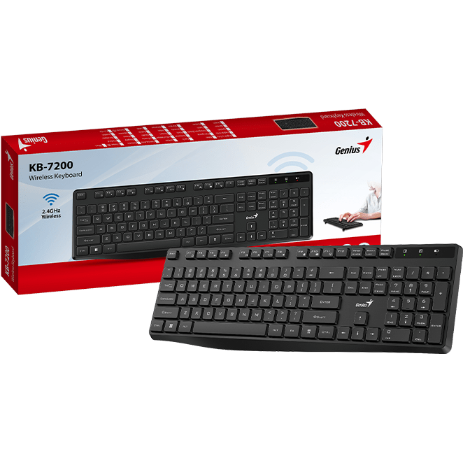 Genius KB-7200 Wireless Keyboard – New World