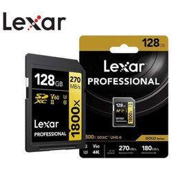 Lexar Professional 1800x UHS-II SDXC 128GB – New World