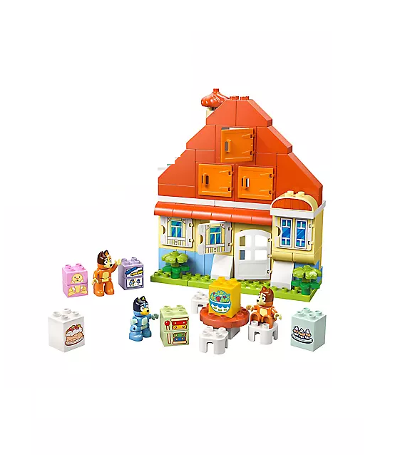 10459 LEGO® DUPLO® Bluey's Family House with Memory Game – New World