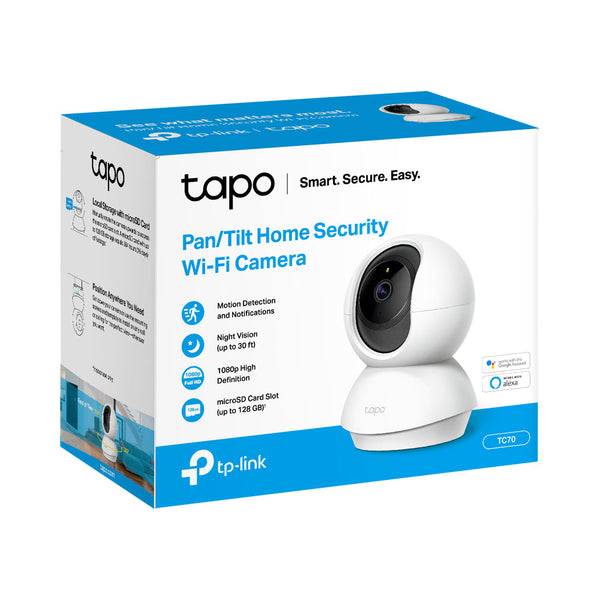 TP-Link TC70 Pan and Tilt Home Security Wireless Camera – New World