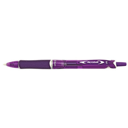 Pilot Acroball Medium Nib Ballpoint Pen - 1.0mm Violet – New World