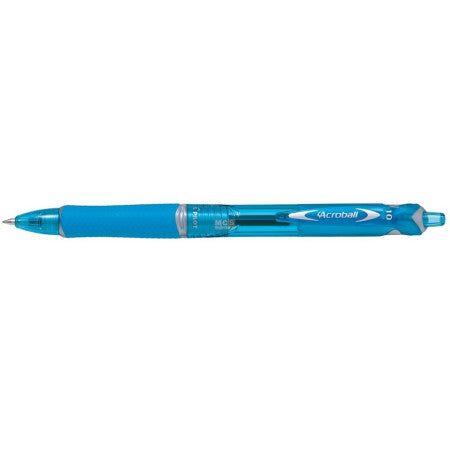 Pilot Acroball Medium Nib Ballpoint Pen - 1.0mm Light Blue – New World