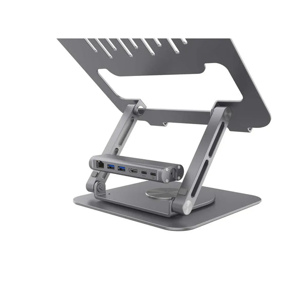 Adam Elements CASA HUB Stand Pro USB-C 6-in-1 Laptop Stand Hub - Space ...