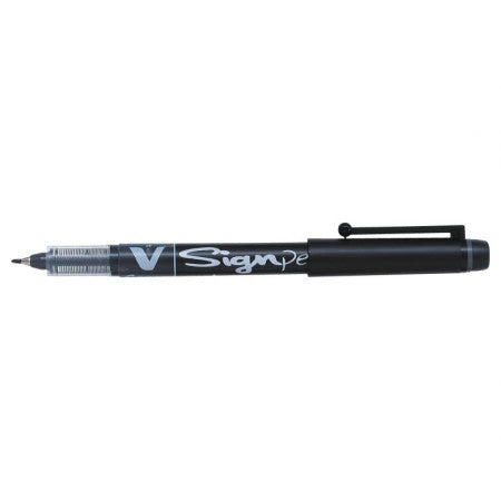 Pilot V-Sign Pen Liquid ink Marker - Black – New World