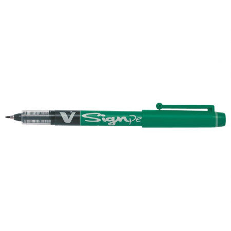 Pilot V-Sign Pen Liquid ink Marker - Green – New World