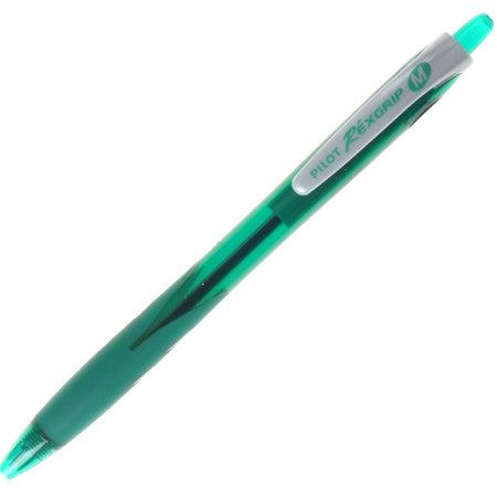 Pilot Rexgrip Medium Ballpoint Pen - Green Ink – New World
