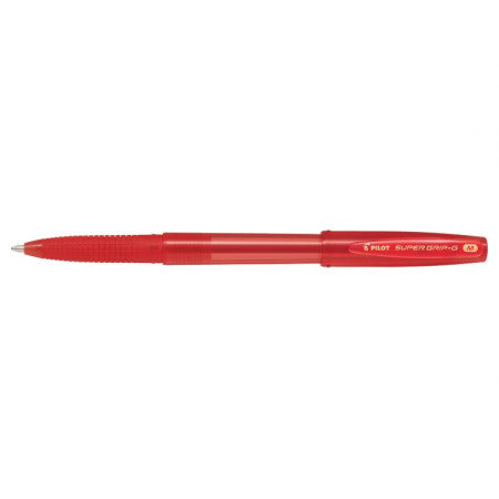 Pilot Super Grip G Medium Ballpoint Pen - Red – New World