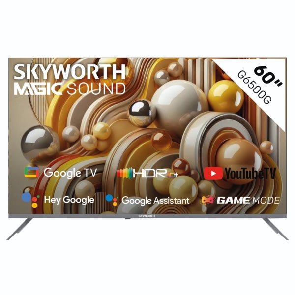 Skyworth 60G6500G Google 4K LED TV - 60" – New World