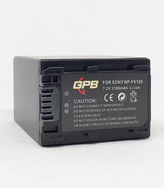 GPB NP-FV100 Rechargeable Video Camera Battery for Sony – New World