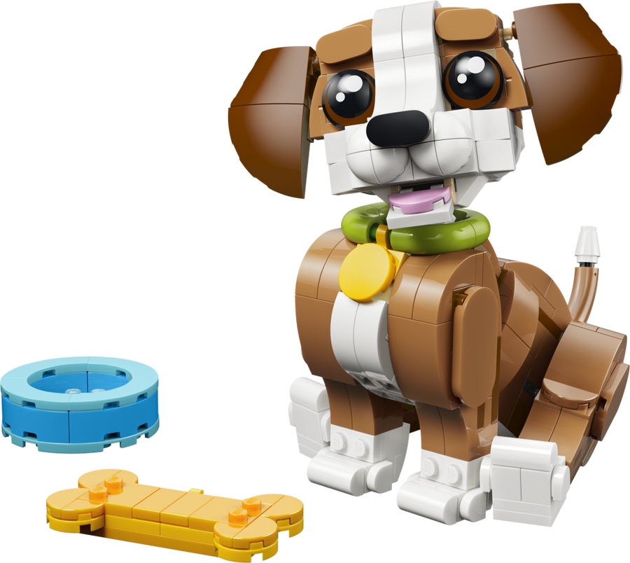 31382 LEGO® Creator 3-in-1 Cute Animals: Playful Puppy Dog – New World