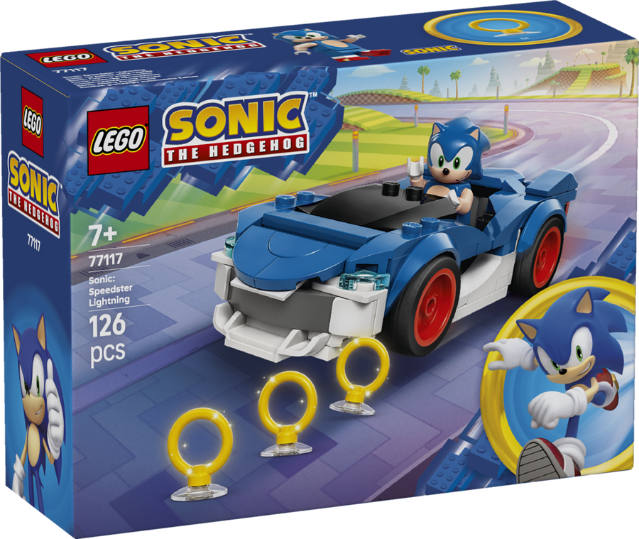 77117 LEGO® Sonic the Hedgehog™ Sonic: Speedster Lightning – New World