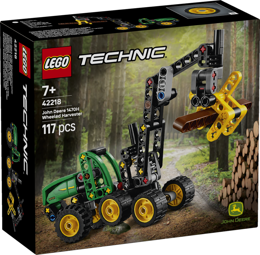 42218 LEGO® Technic John Deere 1470H Wheeled Harvester – New World
