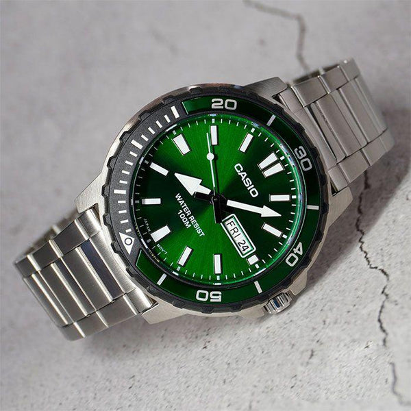 Casio MTD-125D-3AVDF Watch – New World