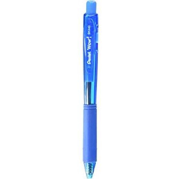 Pentel BK440 Retractable 1.0mm Ballpoint Pen - Sky Blue | New World