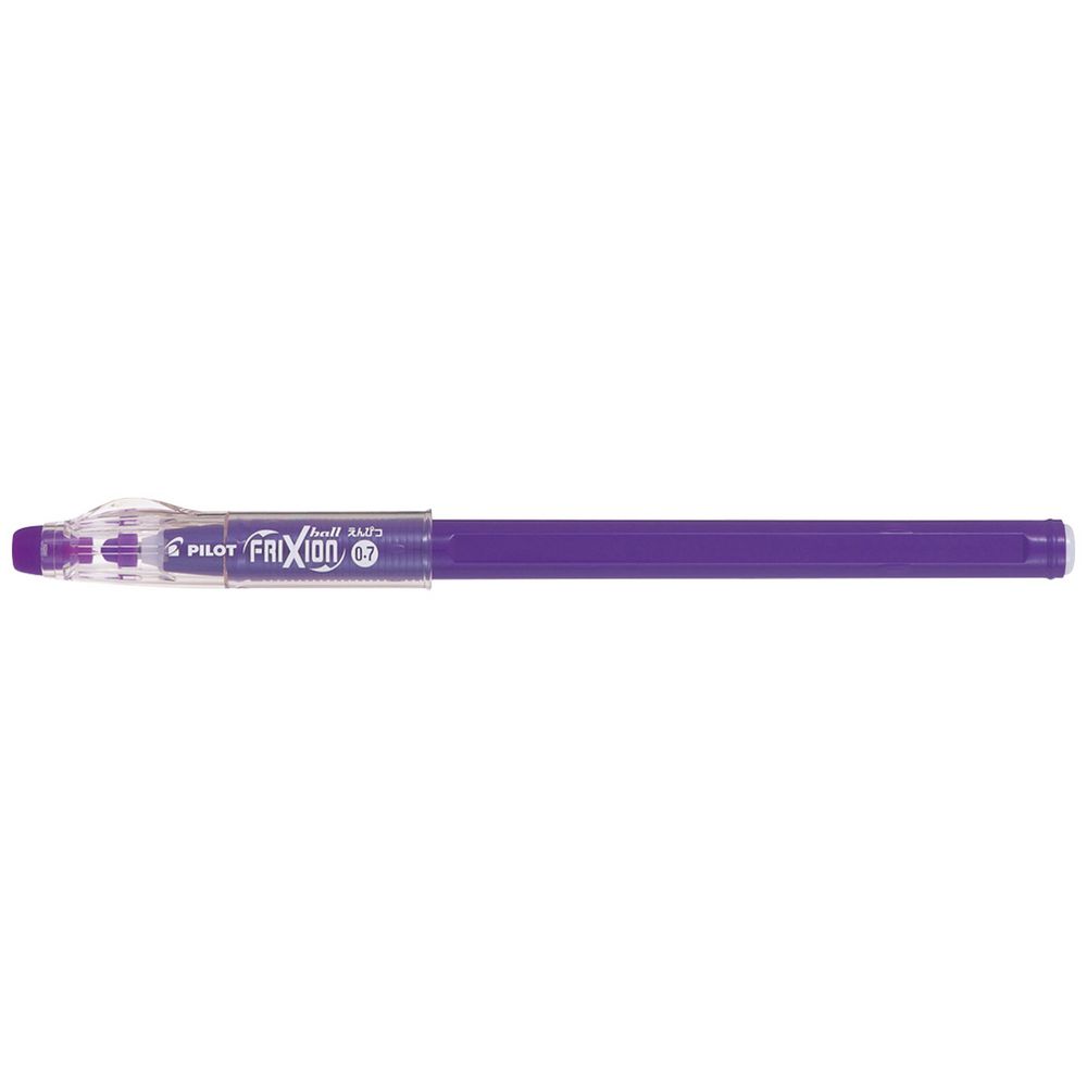PILOT Frixion Stick Erasable Gel Pen 0.7mm Purple - BL-LFP7-F11-PU ...