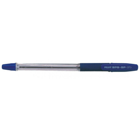 Pilot BPS Grip Ballpoint Pen Fine - Blue Ink – New World