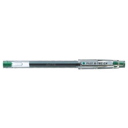 Pilot G-Tec C4 Extra Fine Needle Tip Gel Pen 0.4mm - Green – New World