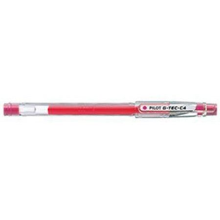 Pilot G-Tec C4 Extra Fine Needle Tip Gel Pen 0.4mm - Pink – New World