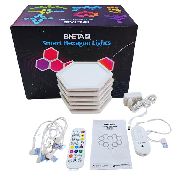 BNETA IoT Smart Hexagon Light ST70 – New World