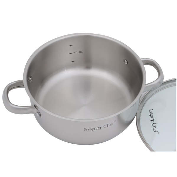 Snappy Chef 6pc Budget Cookware Set - SSCS005 – New World