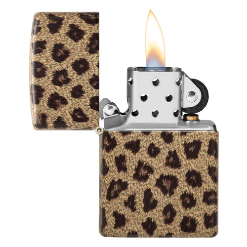 Zippo Leopard Skin Design – New World