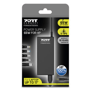 PORT Connect 65W Notebooks Adapter HP - 900093-HP – New World
