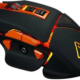 Canyon Hazard GM-6 Wired Optical Gaming Mouse Black/Orange – New World