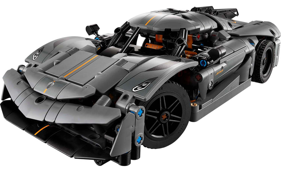 42173 LEGO® Technic Koenigsegg Jesko Absolut Gray Hypercar (DAMAGED BO ...