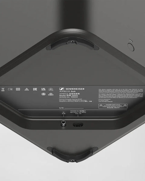 Sennheiser AMBEO Subwoofer 02 Black EU (SW02-EU) – New World