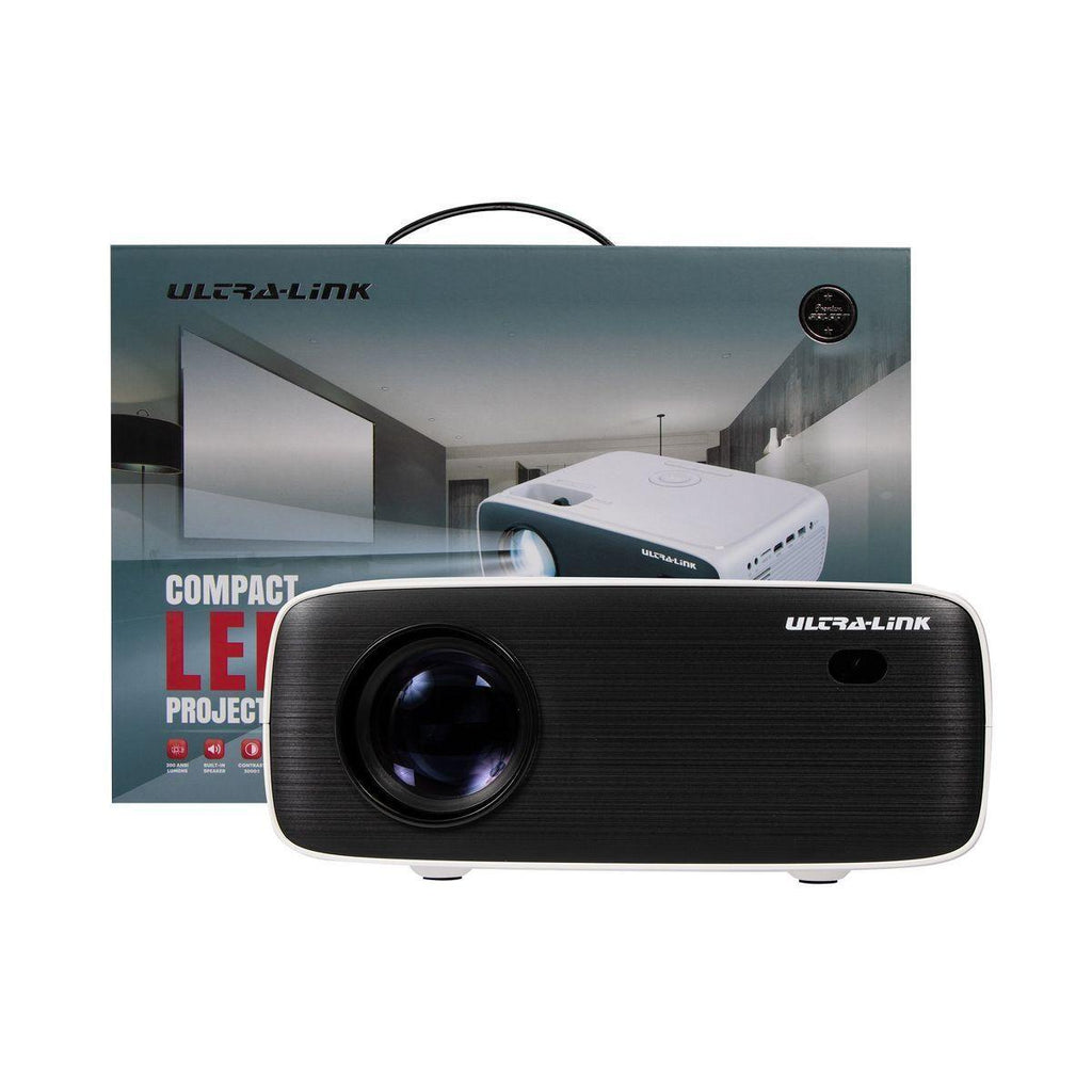 Ultra-Link PJ80 Compact LED Projector – New World