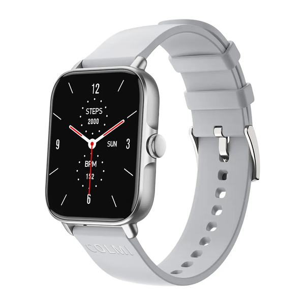 COLMI P28 Plus Smart Watch - Silver – New World