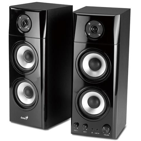 Genius Wooden 2.0 PC Speakers 50W RMS - HF-1800A – New World