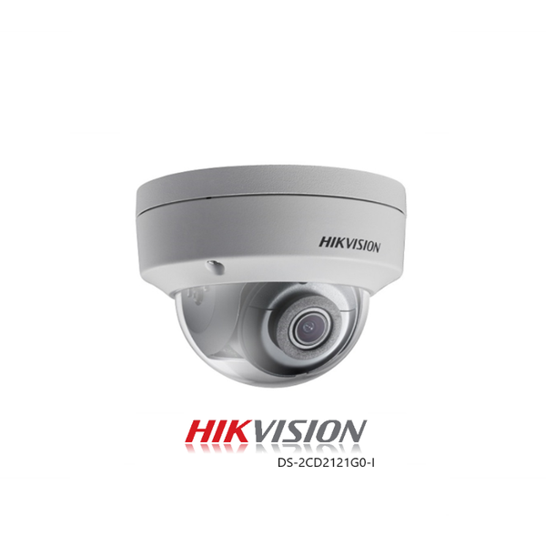Hikvision 2 MP Fixed Dome Network Camera - DS-2CD2121G0-I – New World