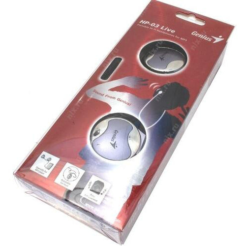 Genius Earphones (hook-on-ear) - HP-03 – New World