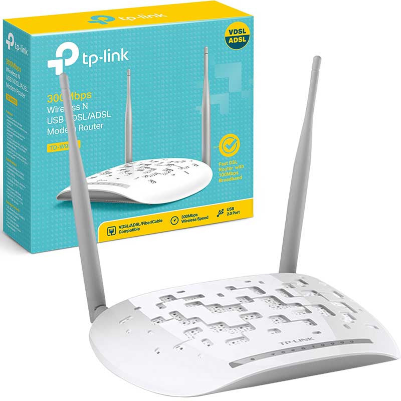 Tp - Link 300Mbps Wireless N USB VDSL/ADSL Modem Router – New World