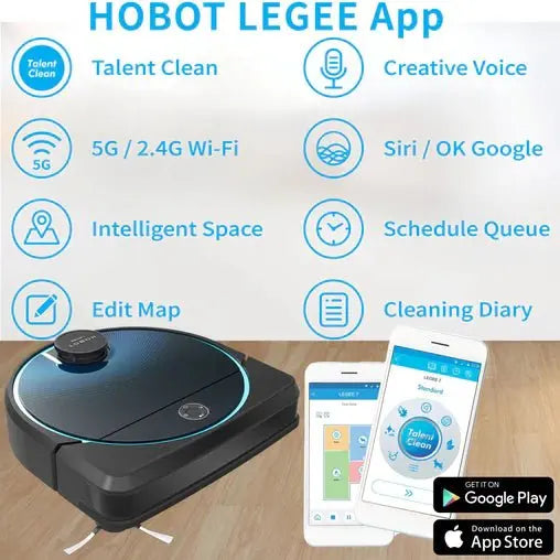 Hobot Legee 7 Robot Vacuum 4-in1 – New World
